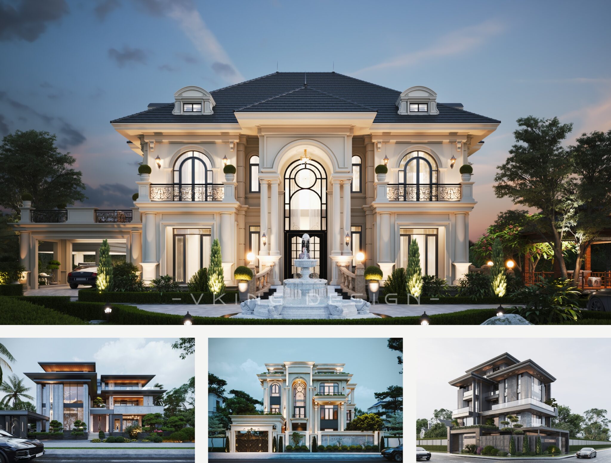 Vking Công ty thiết kế xây dựng biệt thự số #1 Việt Nam